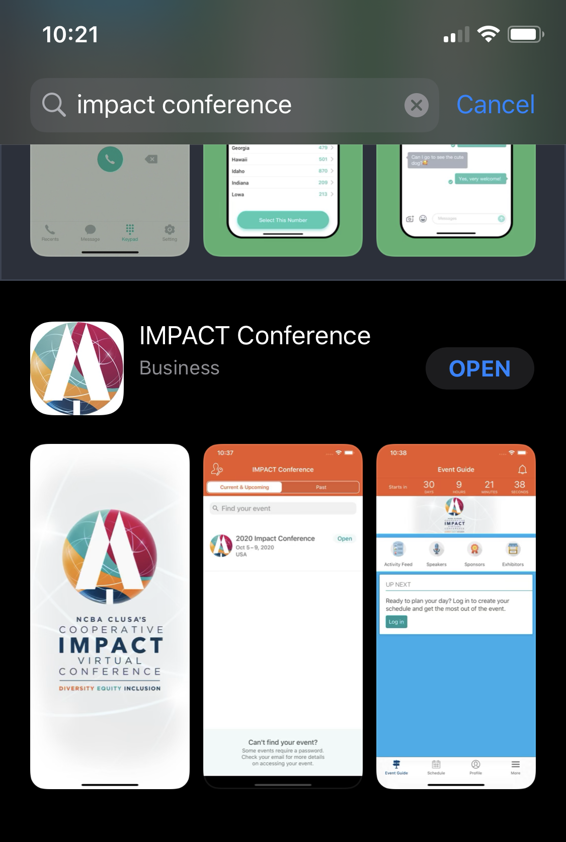 Reminder: Download the IMPACT 2020 app to take full advantage of next ...