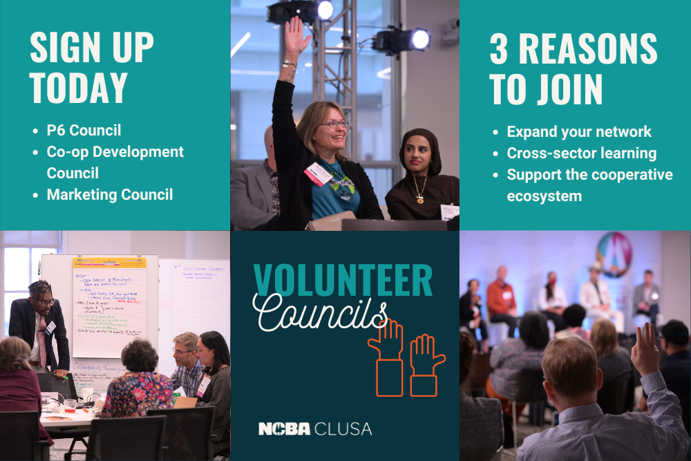 Calling all cooperators – Join a volunteer council today! - NCBA CLUSA